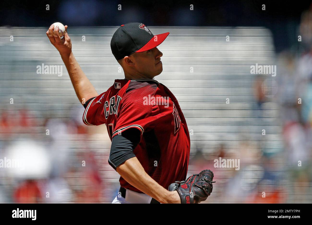 Arizona Diamondbacks' Patrick Corbin throws a pitch against the ...