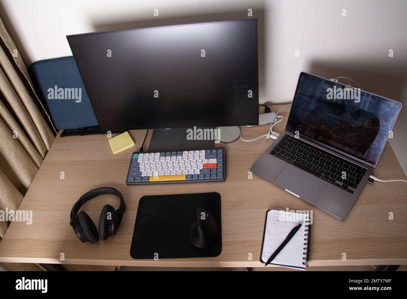 home office photo top view Stock Photo - Alamy