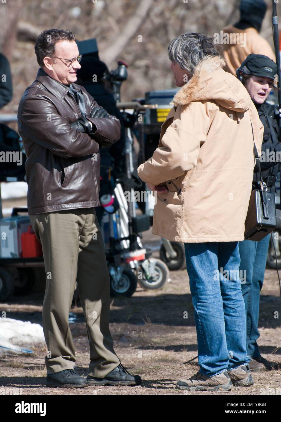 Actor and producer Tom Hanks brings out the kid in himself as he enjoys ...