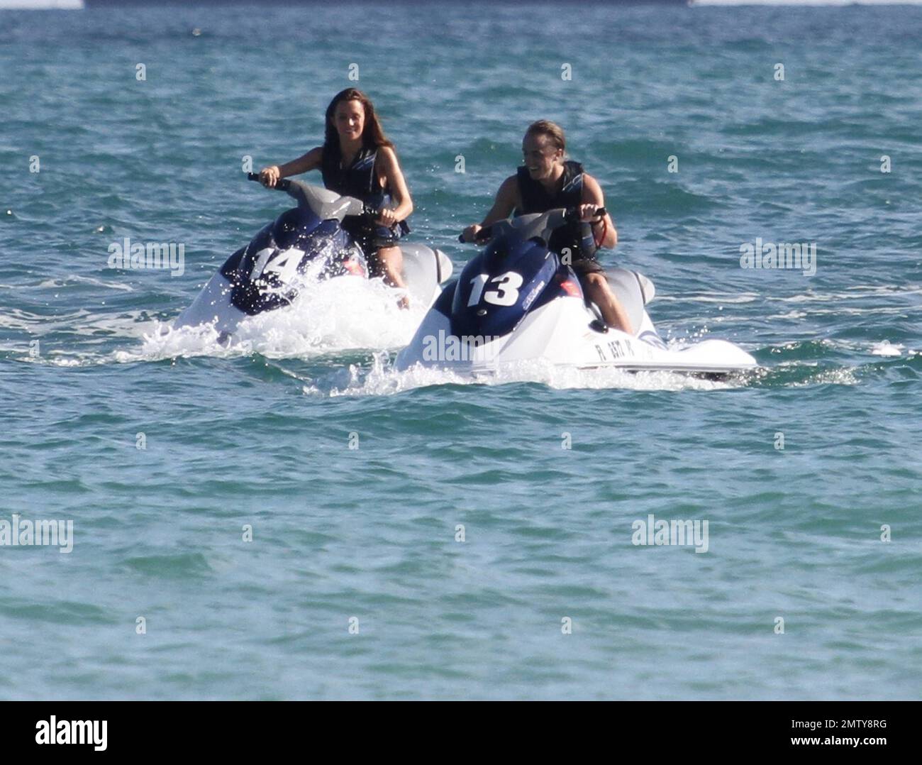 Actor Tom Felton and girlfriend Jade Gordon spent another day at the ...