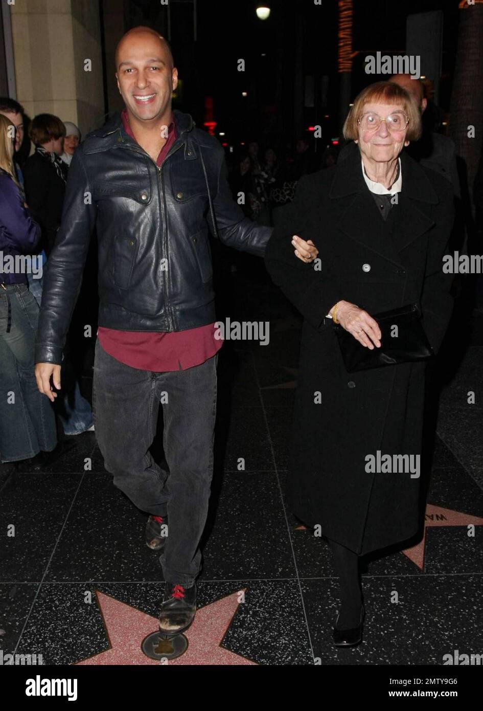 EXCLUSIVE!! Tom Morello escorts his mother Mary Morello to the first ...