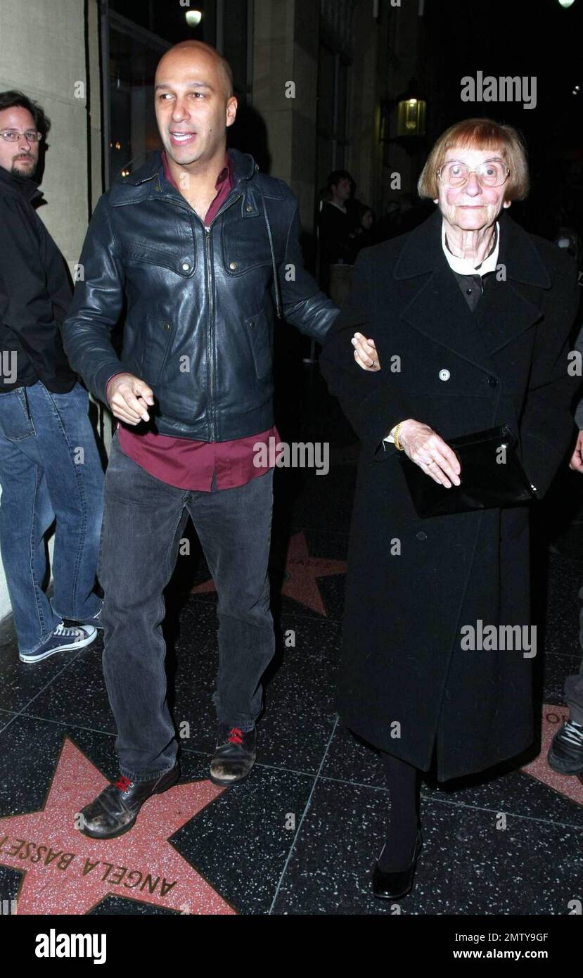 EXCLUSIVE!! Tom Morello escorts his mother Mary Morello to the first ...