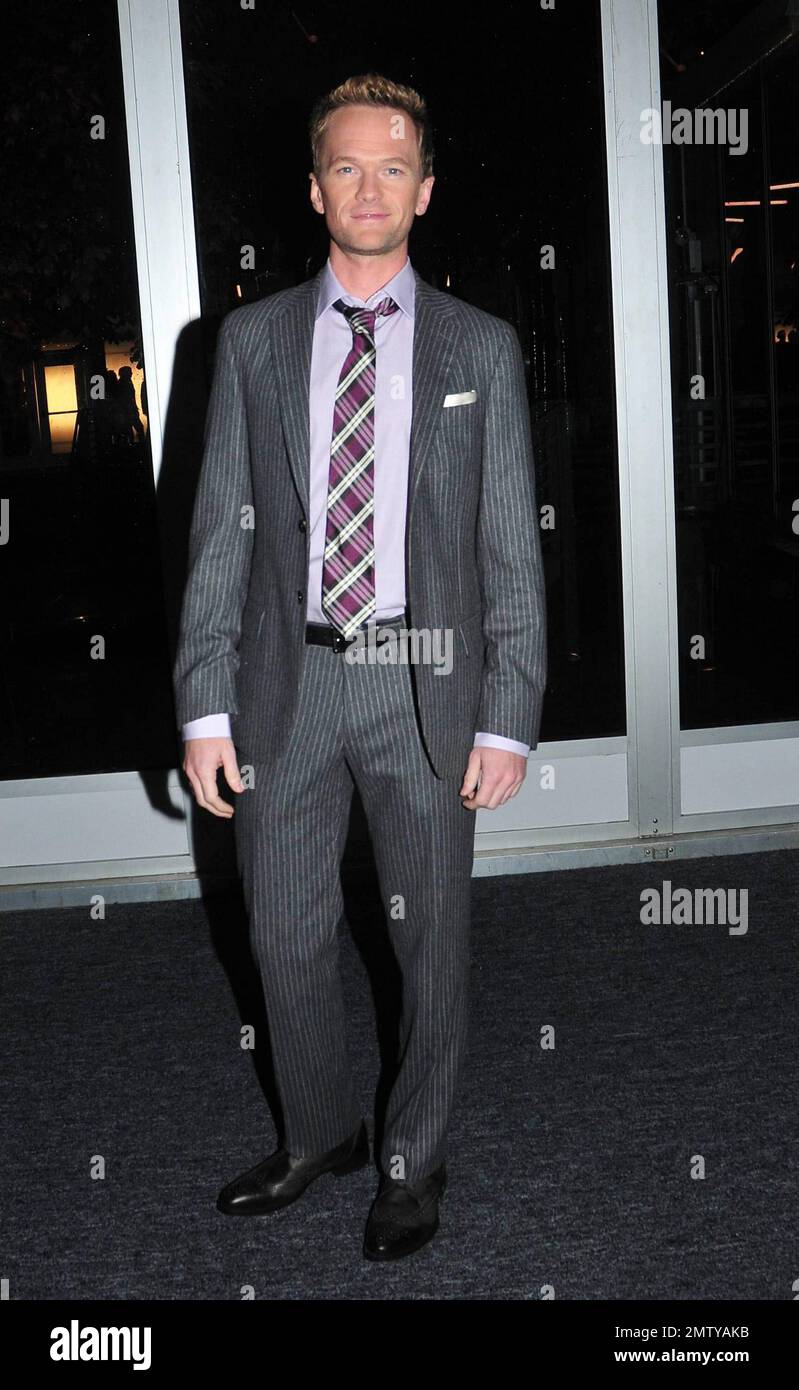 Neil Patrick Harris arrives at The Metropolitan Opera House for Tommy ...