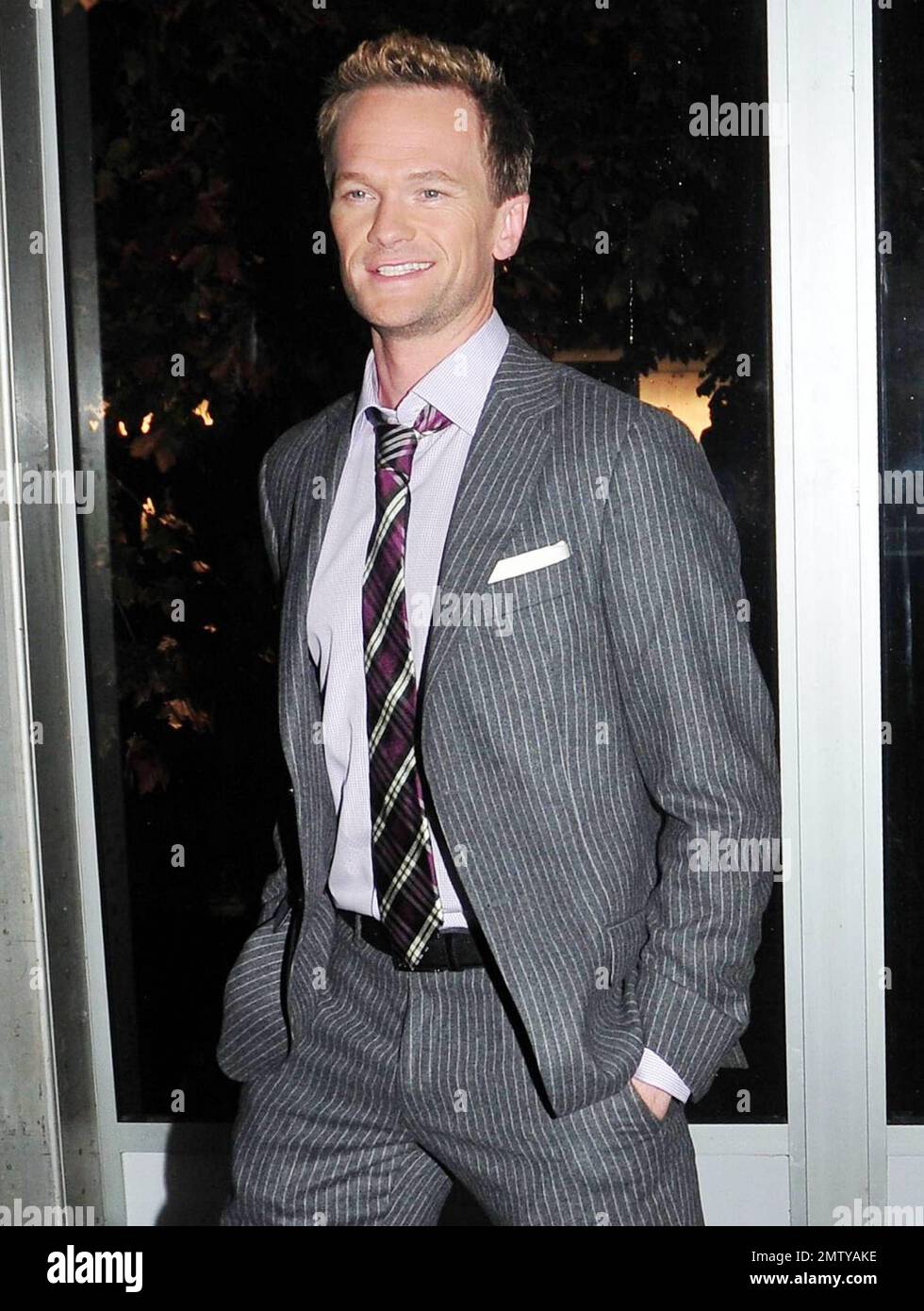 Neil Patrick Harris arrives at The Metropolitan Opera House for Tommy ...