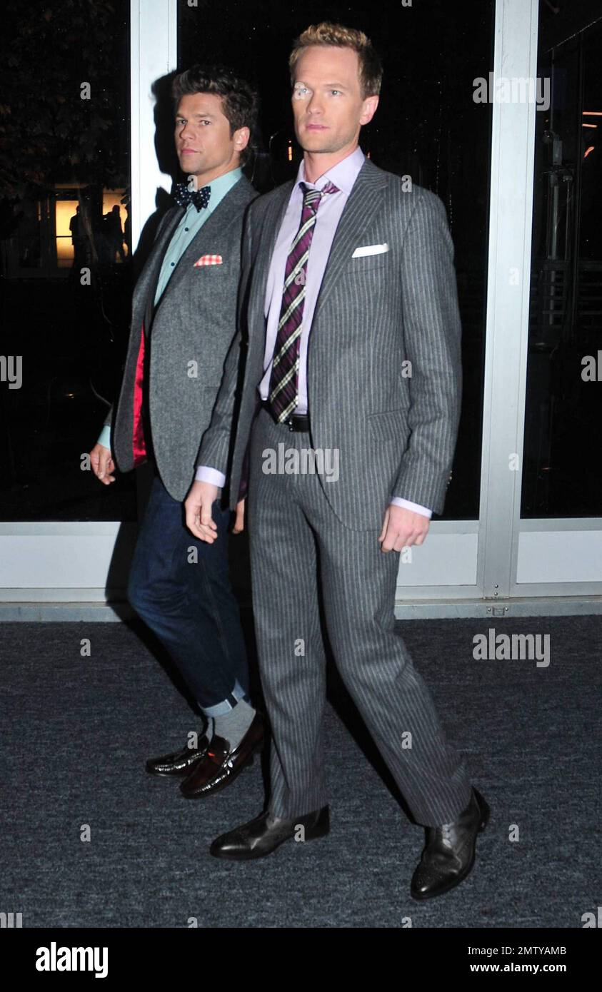 Neil Patrick Harris and boyfriend David Burtka arrive at The ...