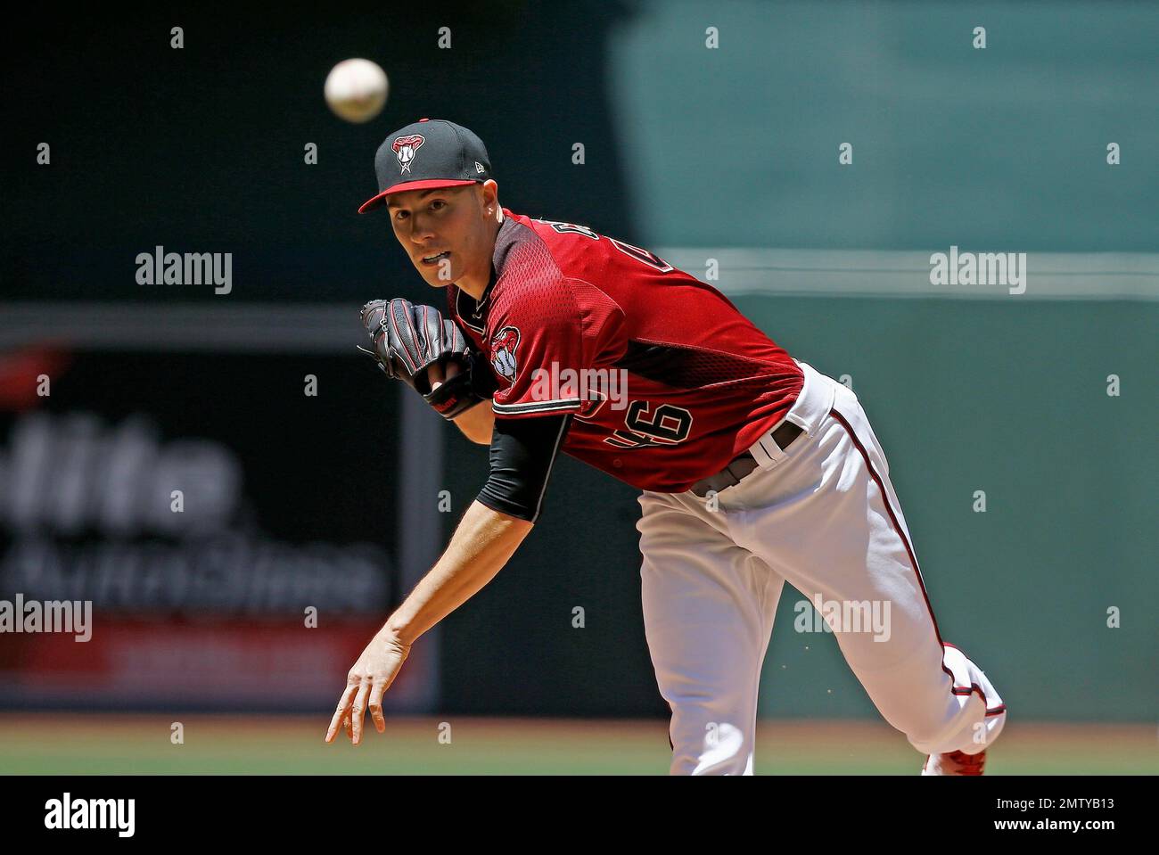 Arizona Diamondbacks' Patrick Corbin throws a pitch against the ...