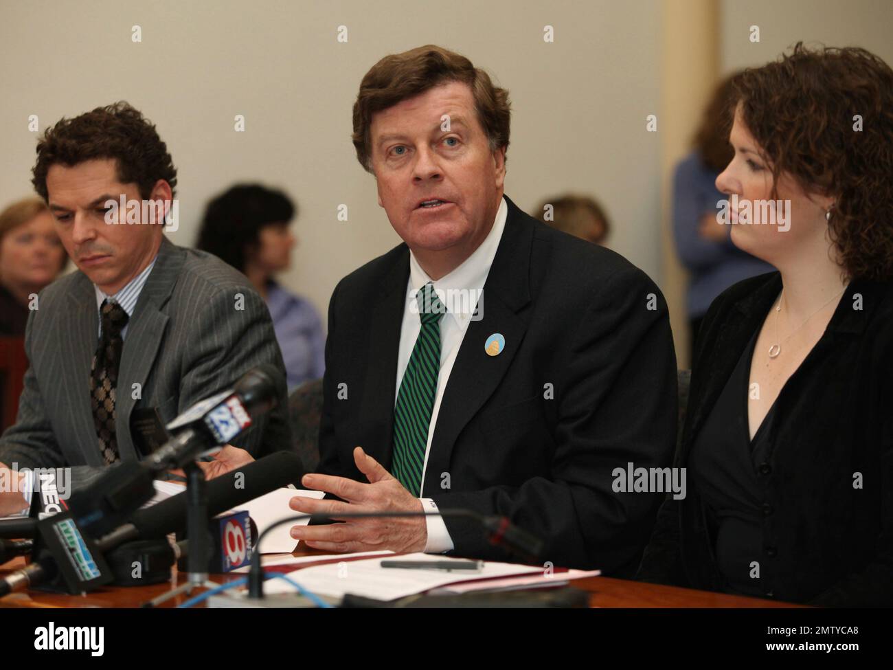 FILE - In this Thursday, Feb. 10, 2011 , file photo, Senate Democratic ...