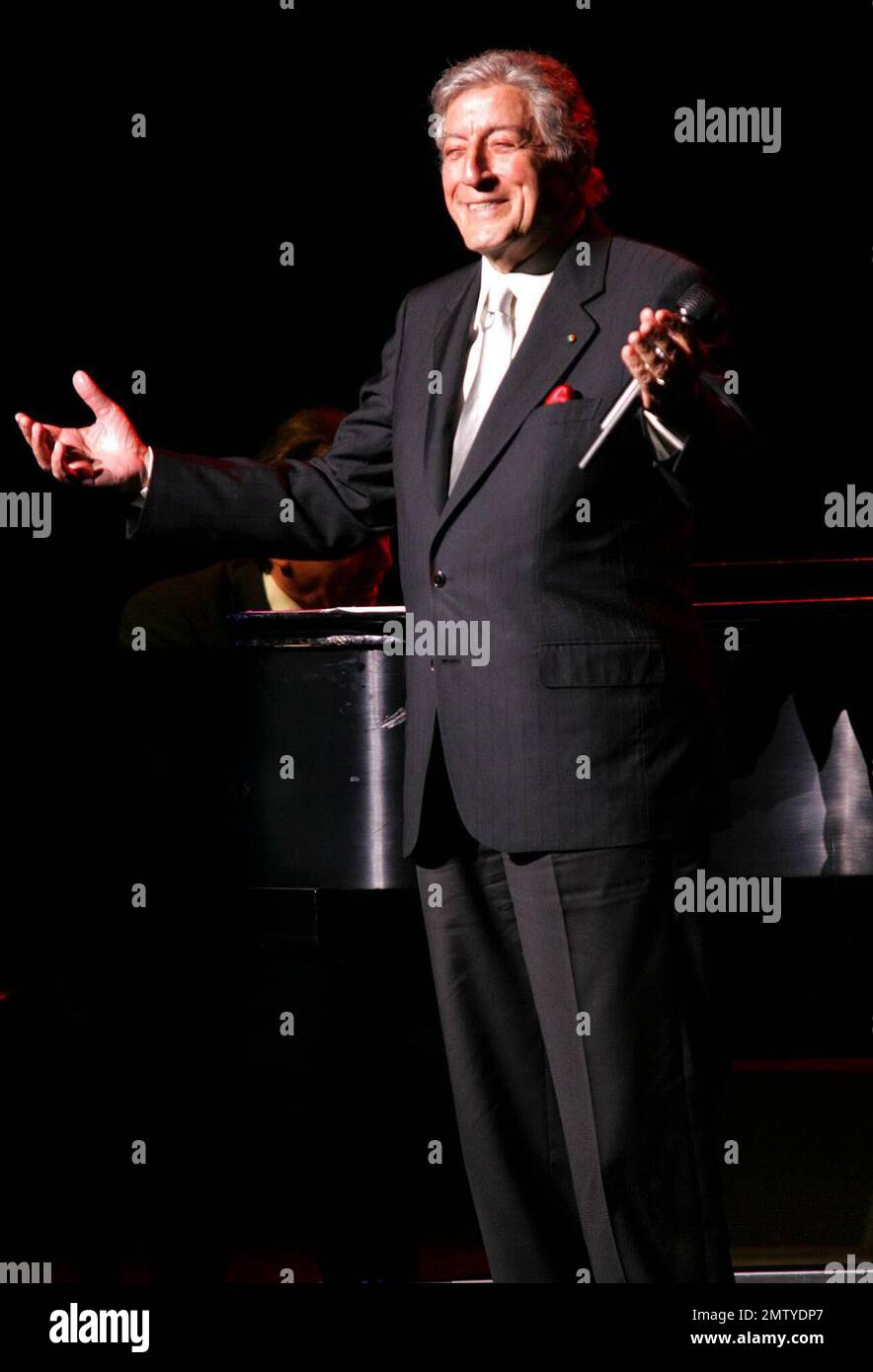 Tony Bennett performs in concert at The Broward Center for the ...