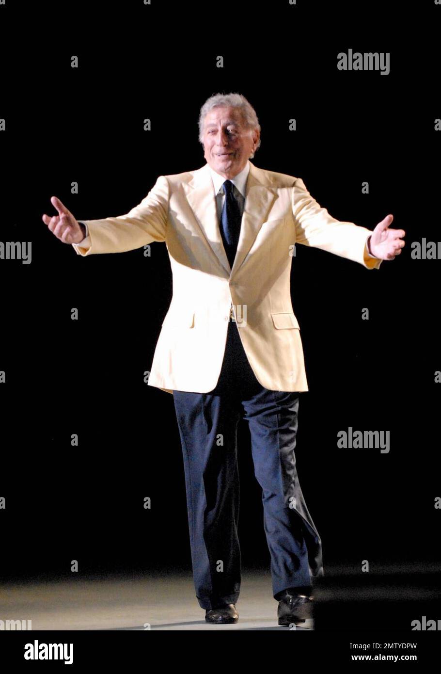 The legendary Tony Bennett performs live in concert at the Greek ...