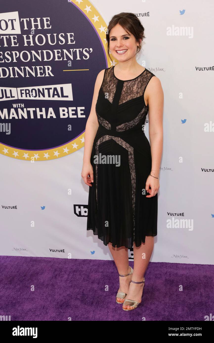 Amy Hoggart arrives for "Full Frontal with Samantha Bee's Not the White ...