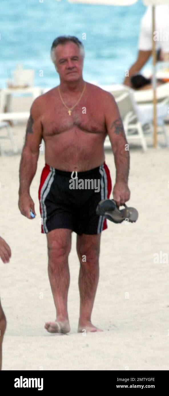 Actor Tony Sircio, Pauly Walnuts in the "Sopranos" TV series has fun ...