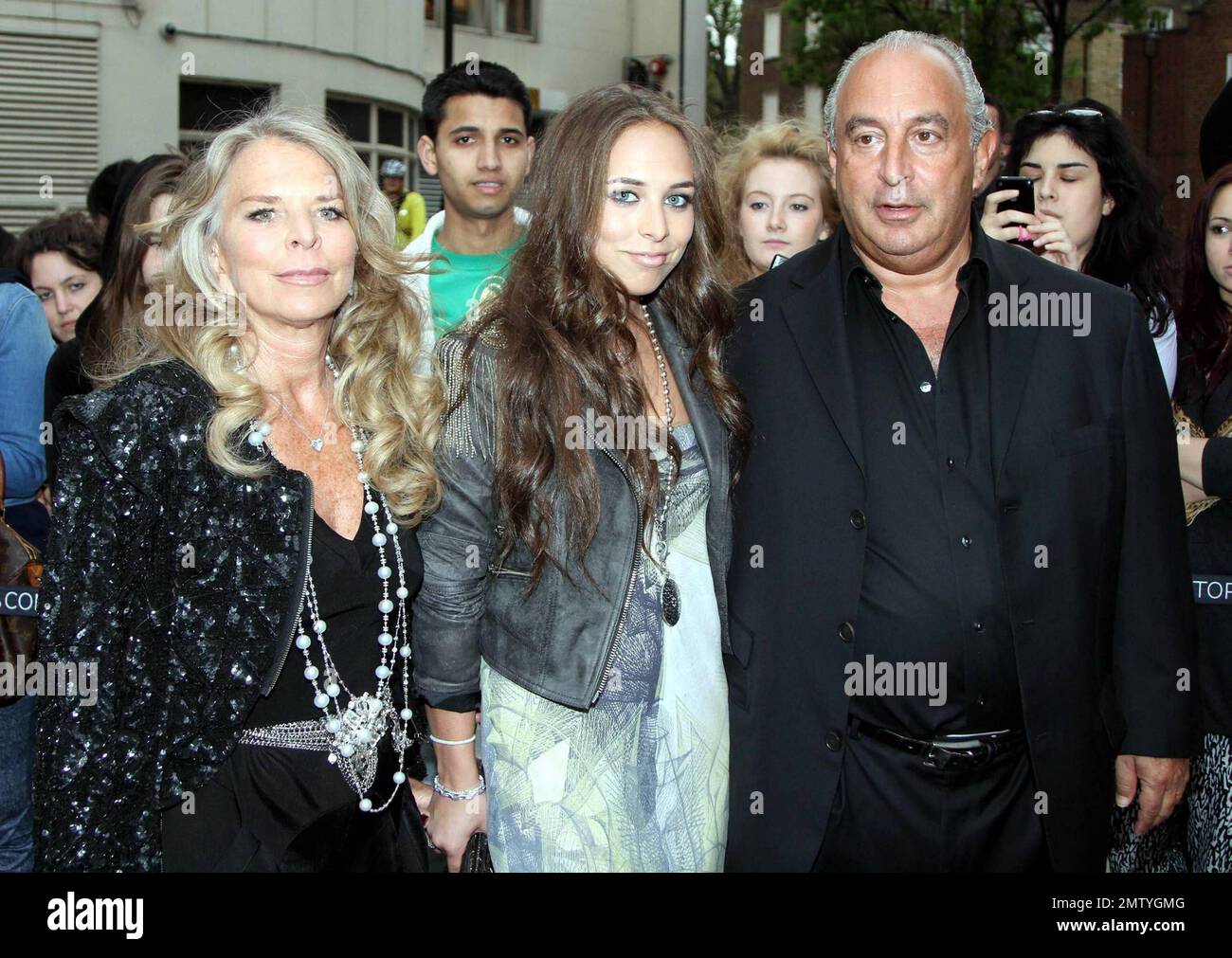 Sir philip green and family hi-res stock photography and images - Alamy