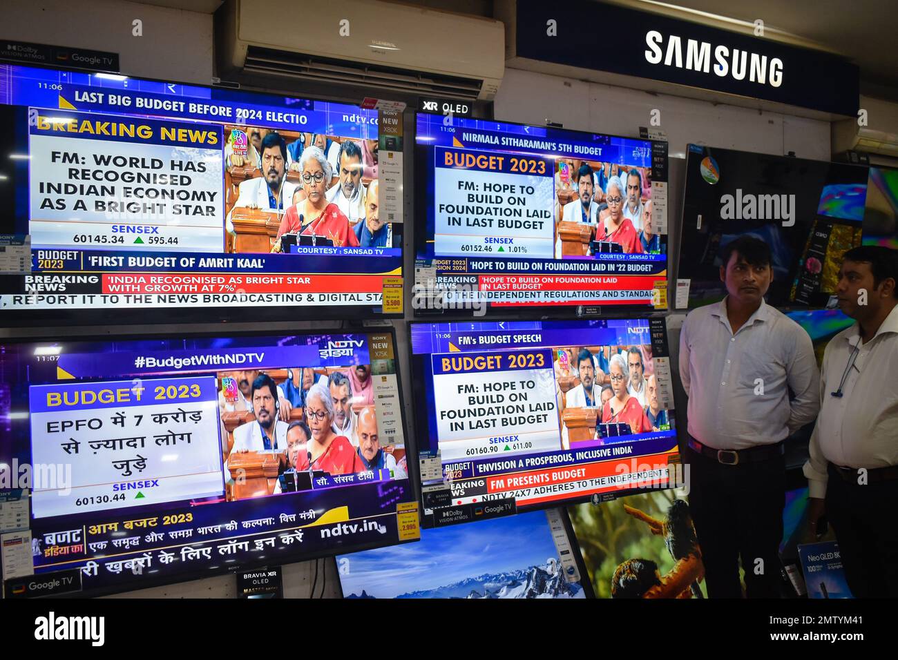 Nirmala sitharam hi-res stock photography and images - Alamy