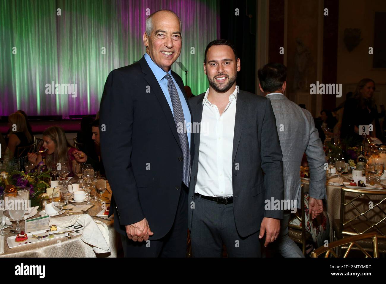 Gary Newman, left, and Scooter Braun attend the 22nd annual "Taste For ...