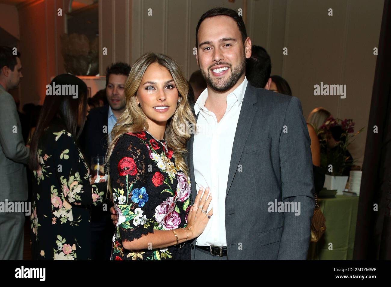 Yael Braun, left, and Scooter Braun attend the 22nd Annual "Taste For A ...