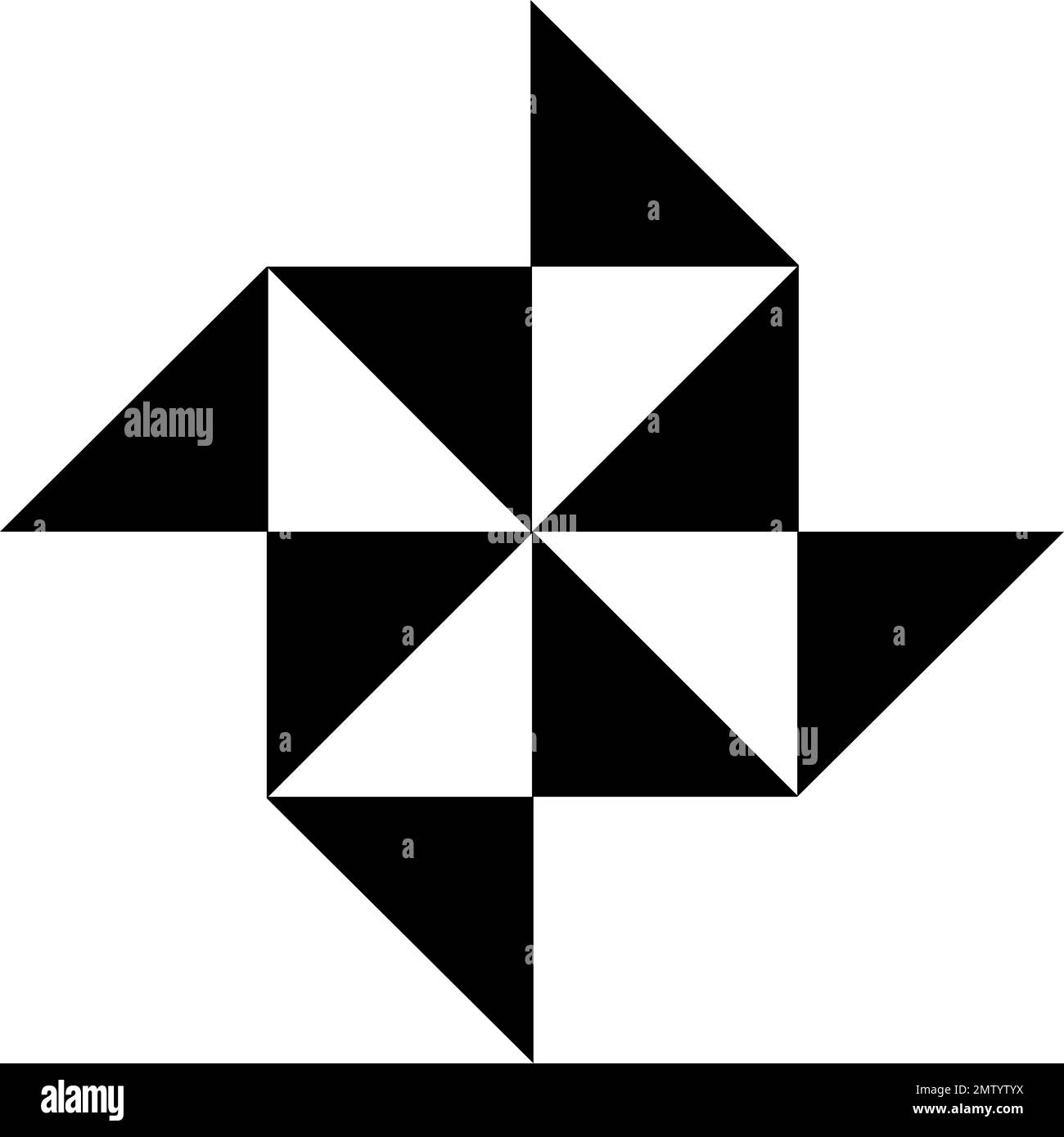 Barn quilt symbol icon Stock Photo - Alamy