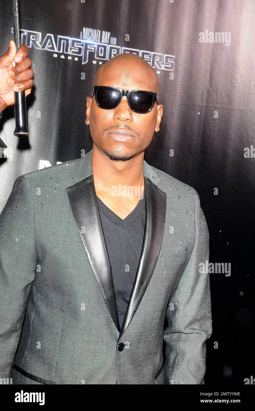Tyrese Gibson at the premiere of Transformers: Dark of the Moon in ...