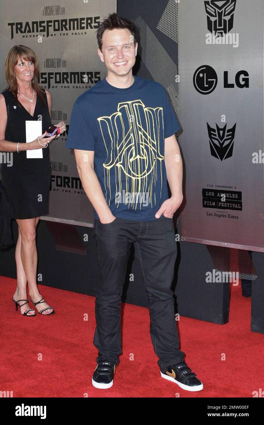 Mark Hoppus at the Los Angeles Premiere of "Transformers: Revenge of ...