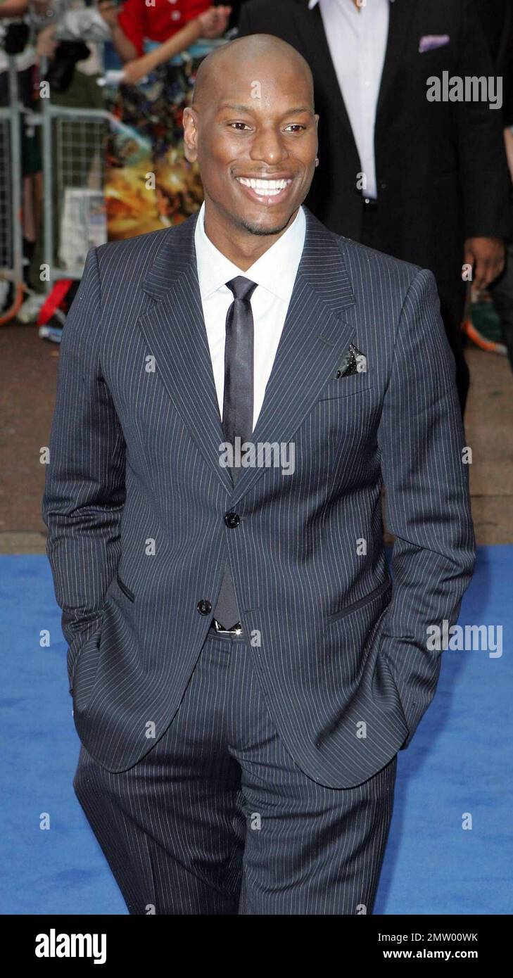 Tyrese Gibson attends the UK Premiere of "Transformers: Revenge of the ...