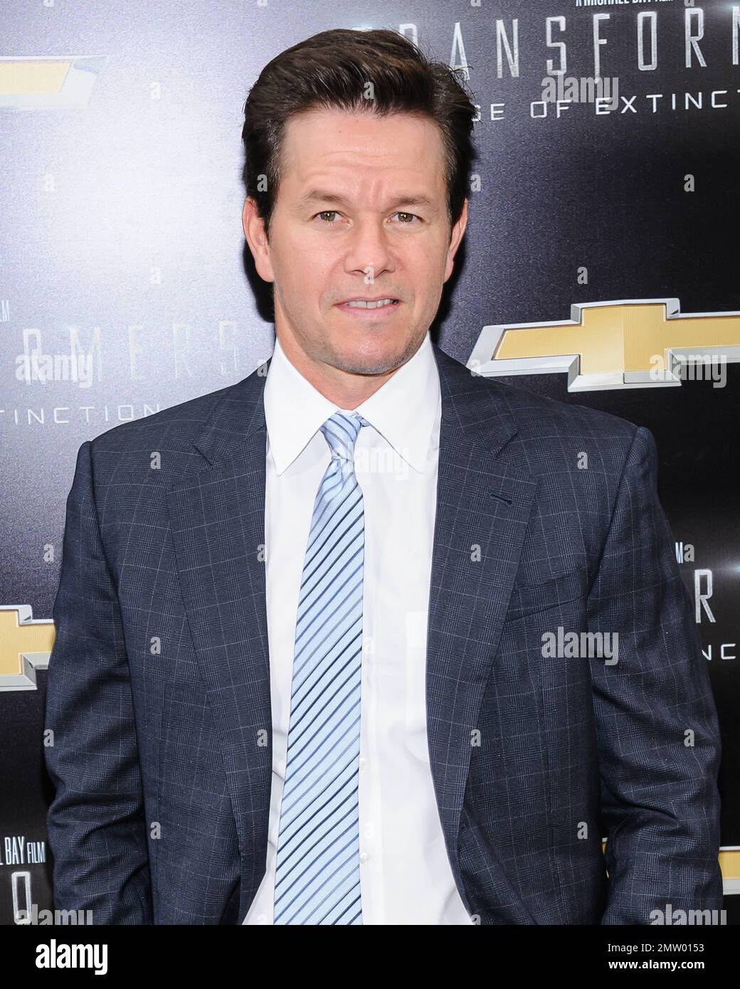 Mark Wahlberg at the “Transformers: Age of Extinction” New York ...