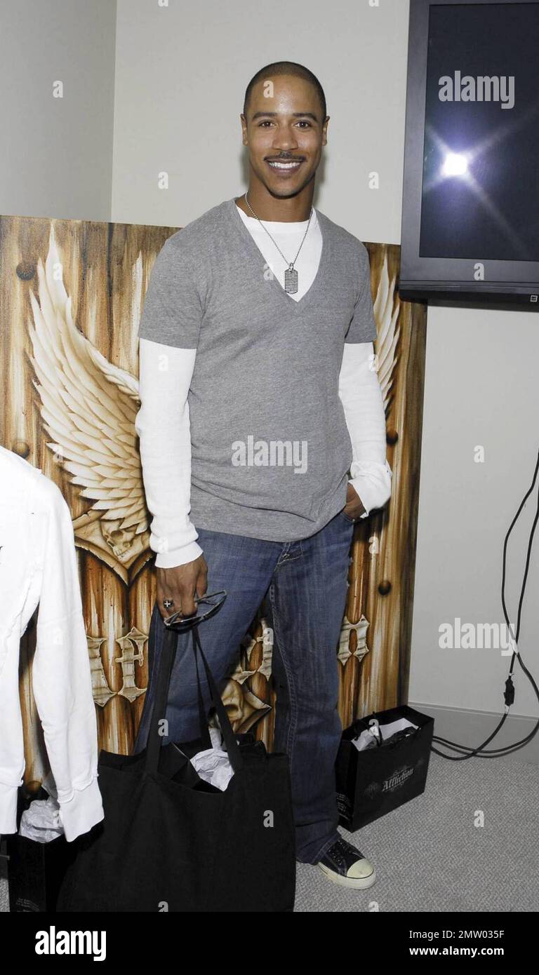 Actor Brian White visits the Tres Generation gifting suite for the MTV ...
