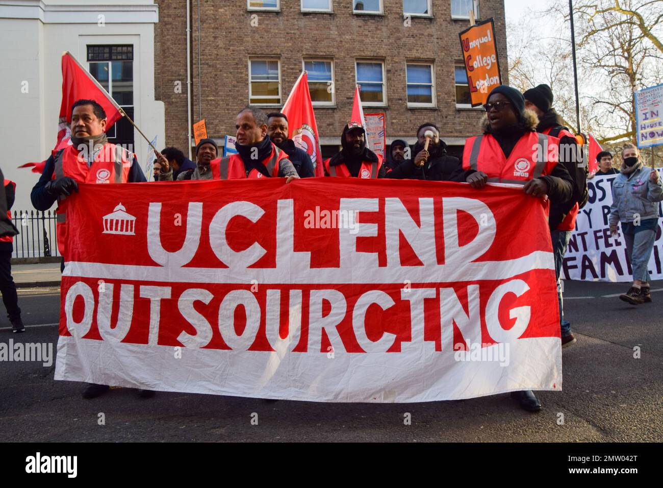 Ucl workers hi-res stock photography and images - Alamy