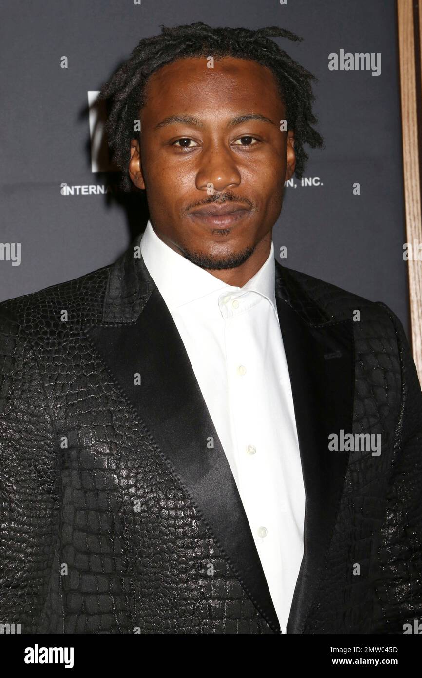Brandon Marshall attends the Jesse Owens International Athlete Trophy ...