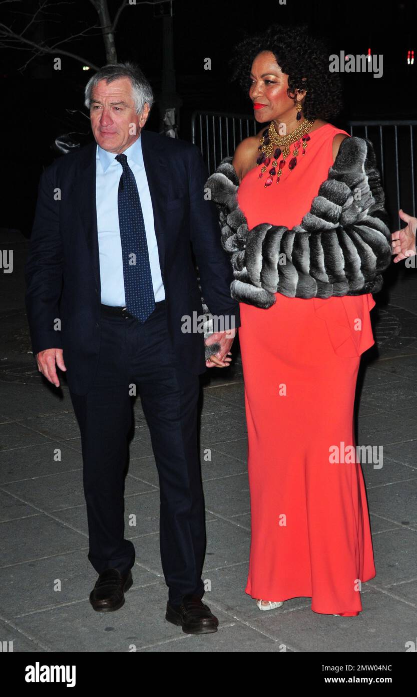 Robert De Niro and Grace Hightower at the Vanity Fair Party during the ...
