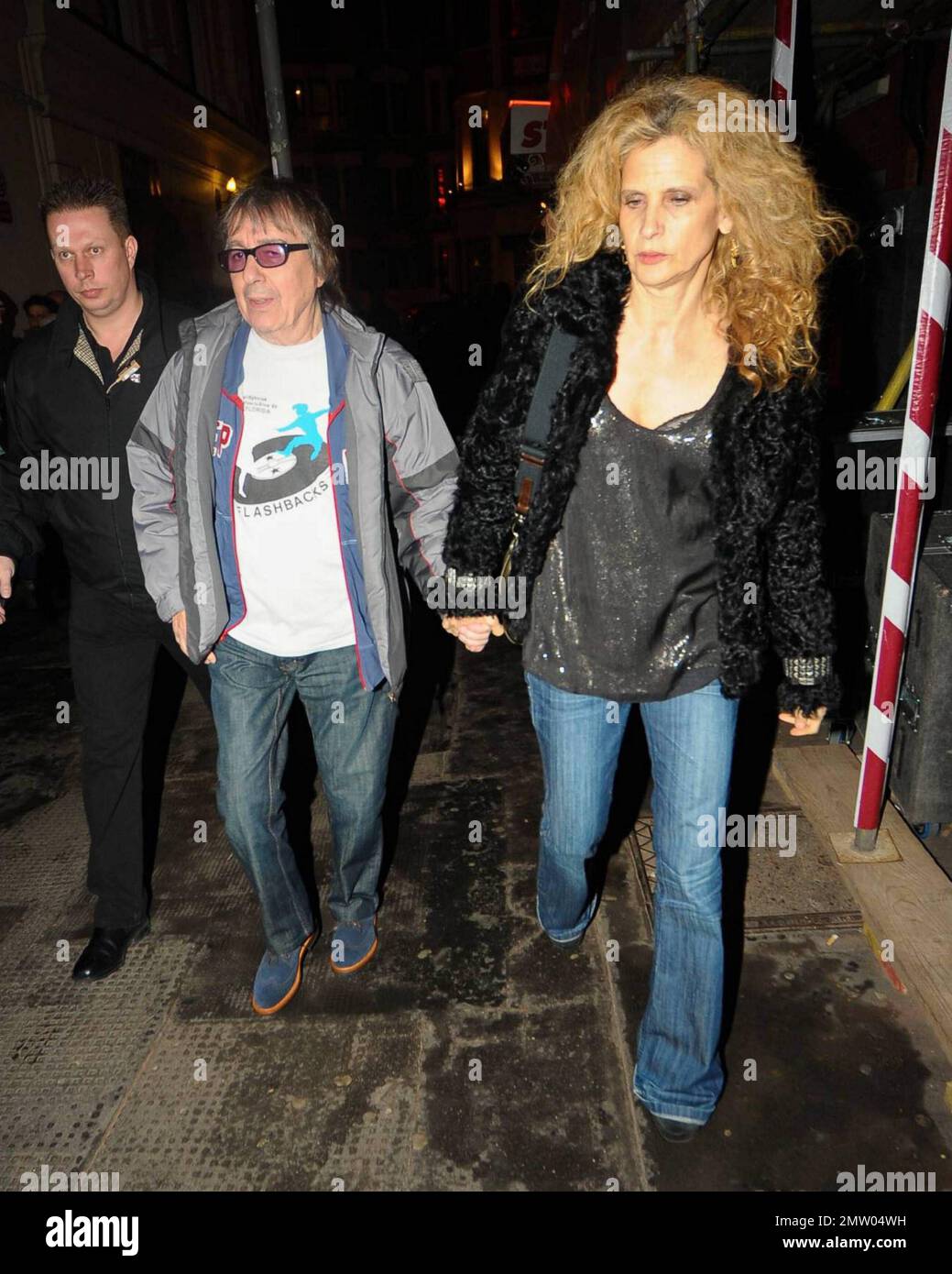 Former bassist for The Rolling Stones Bill Wyman and wife Suzanne ...