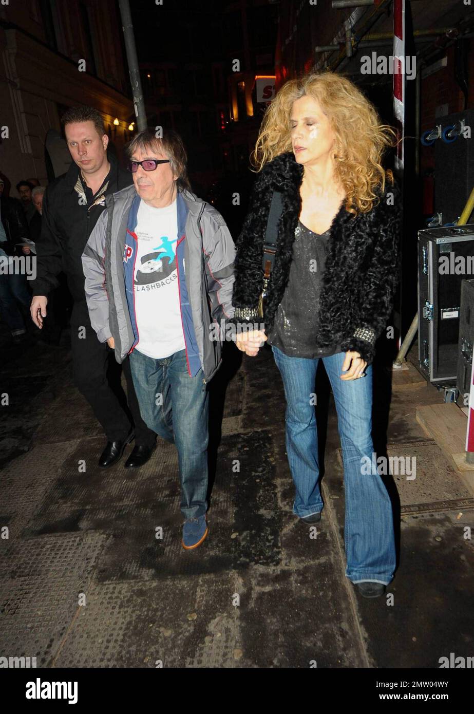 Former bassist for The Rolling Stones Bill Wyman and wife Suzanne ...