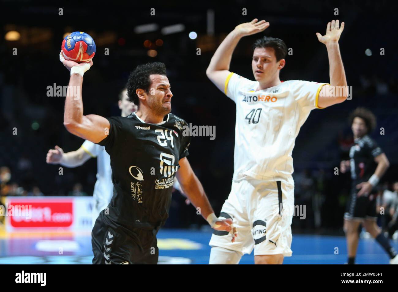 during the IHF Men's World Championship 2023, Placement matches 5-6 ...