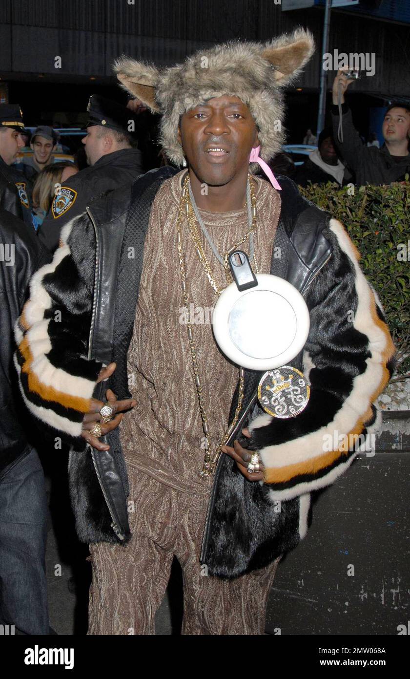 Flava Flav makes an appearance at MTV's TRL studios in New York, NY. 2 ...