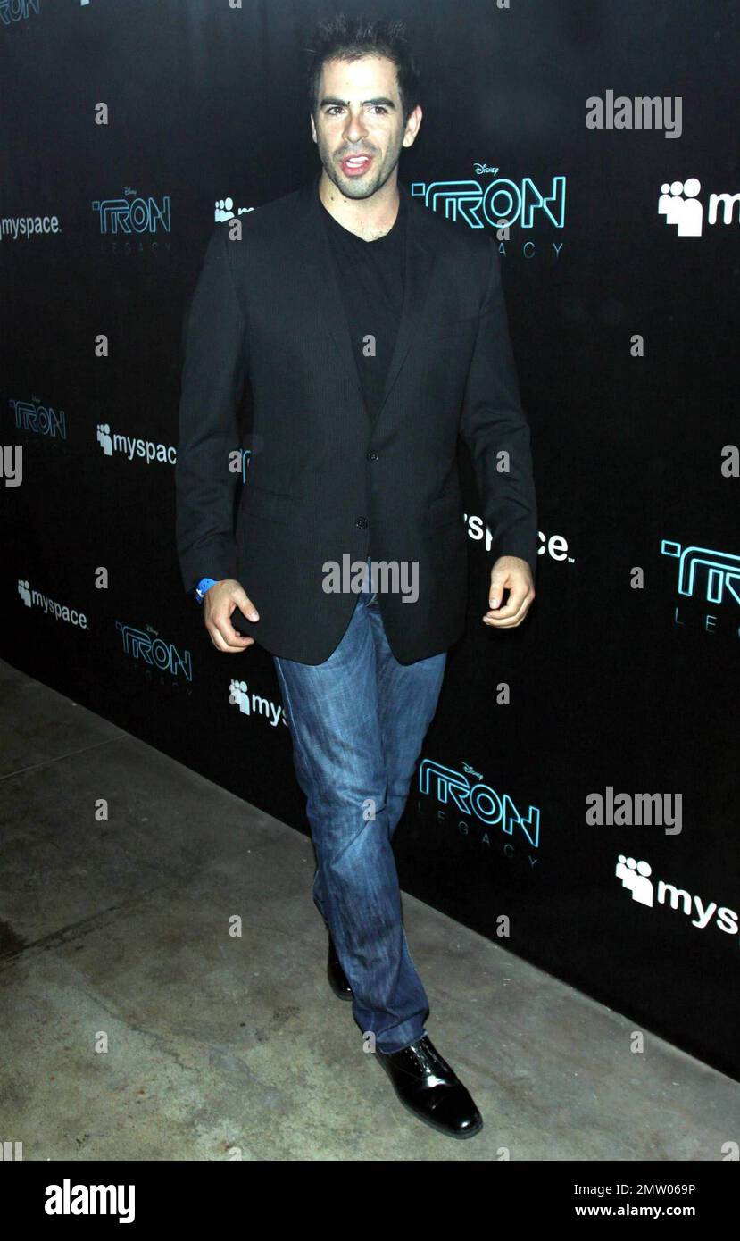 Eli Roth arrives at the San Diego Convention Center for Disney's "TRON ...
