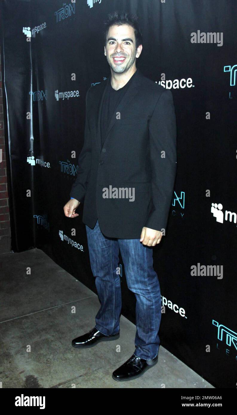 Eli Roth arrives at the San Diego Convention Center for Disney's "TRON ...