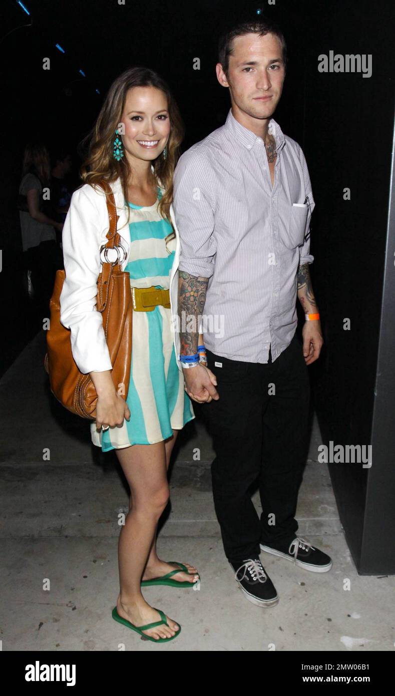 Summer Glau and boyfriend arrive at the San Diego Convention Center for ...