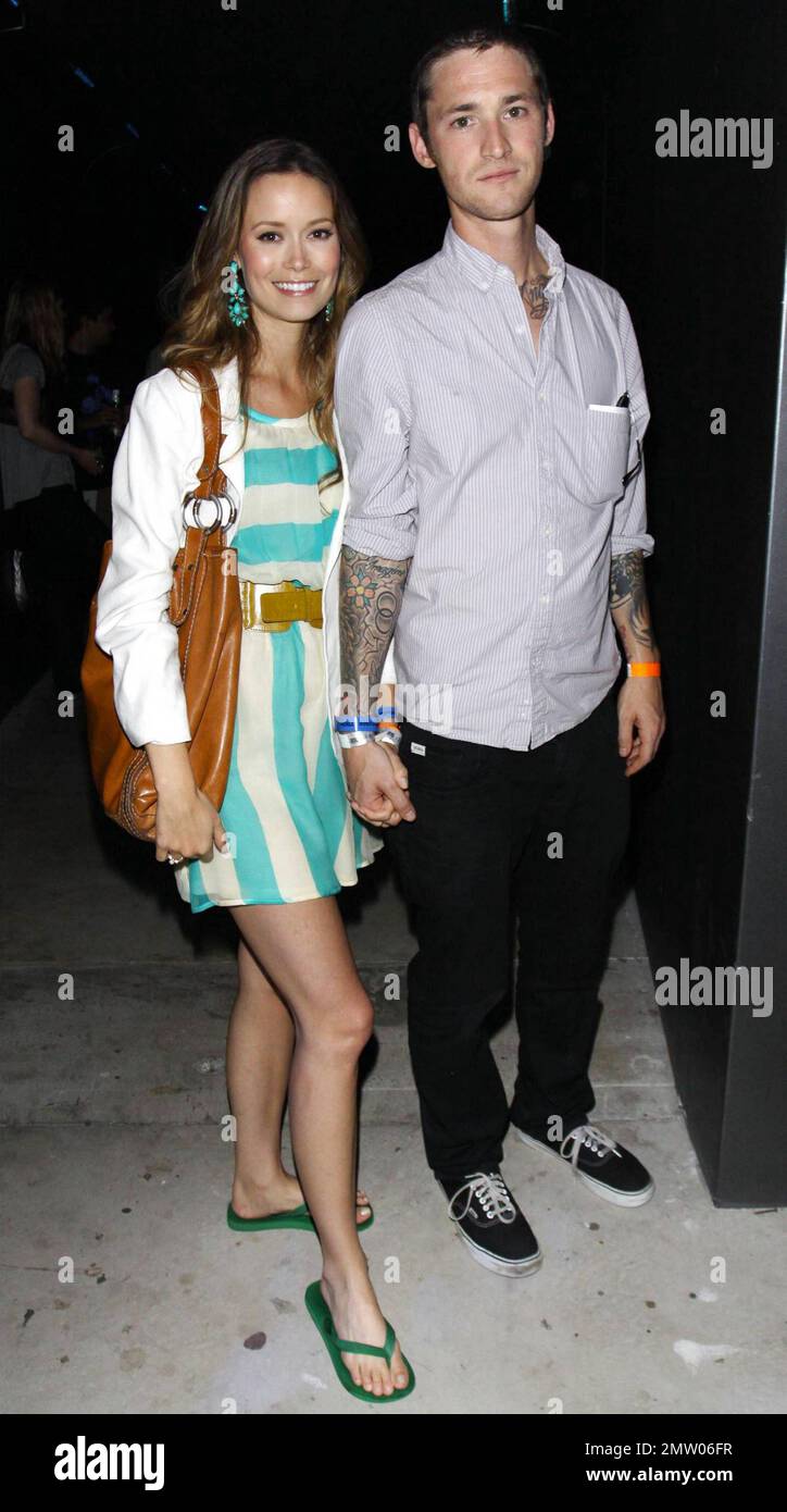 Summer Glau and boyfriend arrive at the San Diego Convention Center for ...