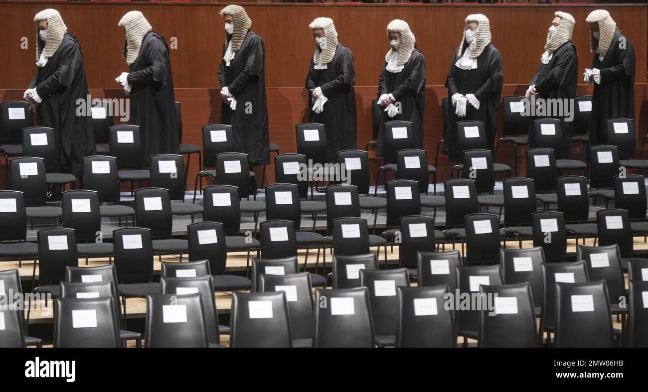 The Ceremonial Opening of Legal Year 2023 at City Hall in Central ...