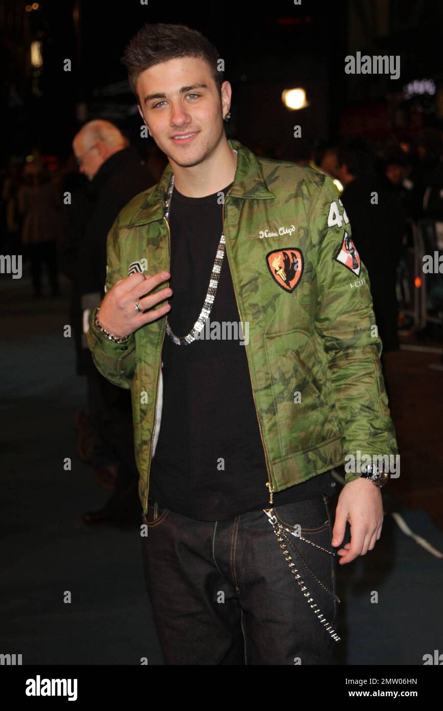 Fugative arrives at the UK premiere of "TRON: Legacy" held at Empire ...