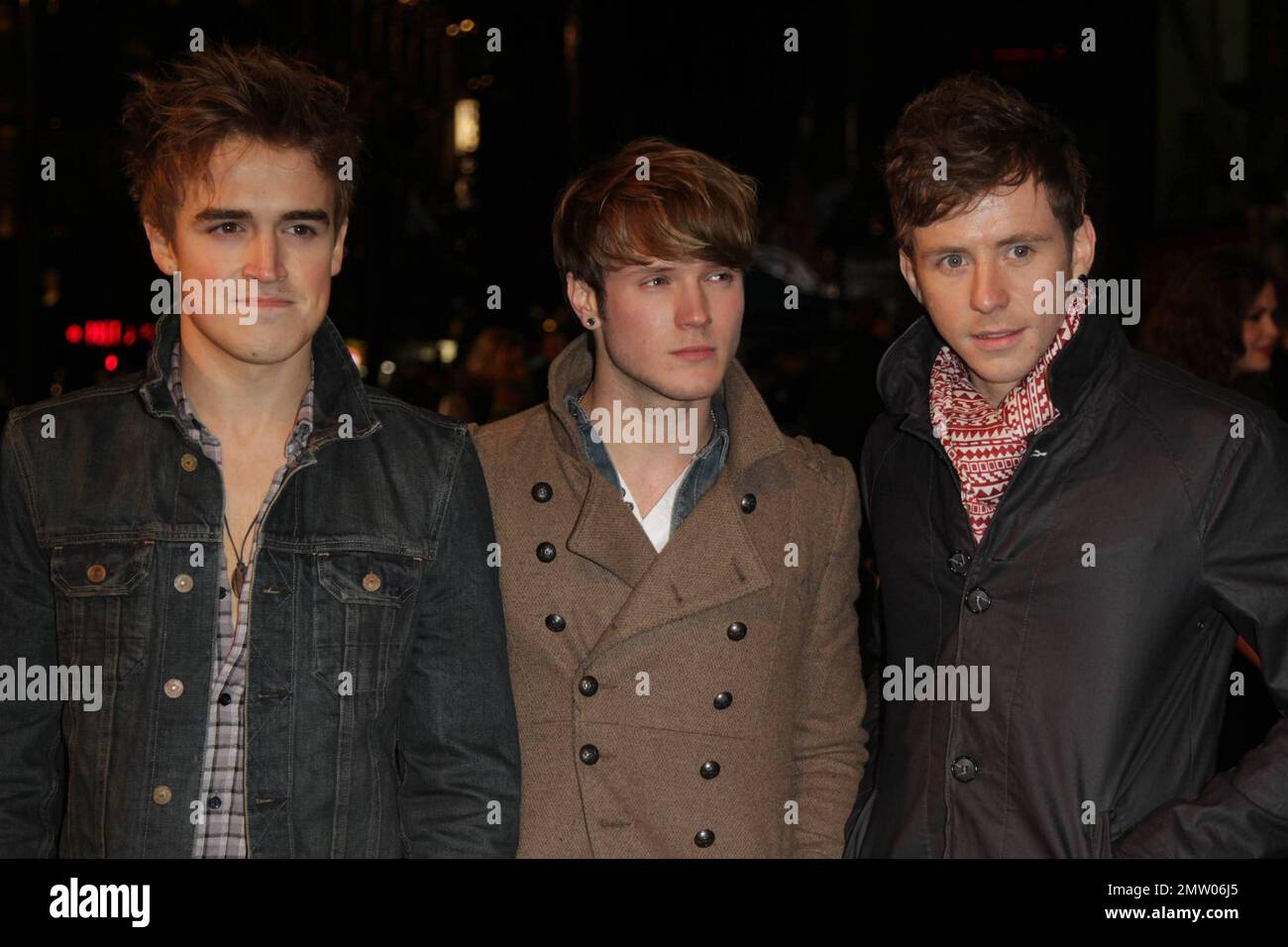 McFly arrive at the UK premiere of "TRON: Legacy" held at Empire ...