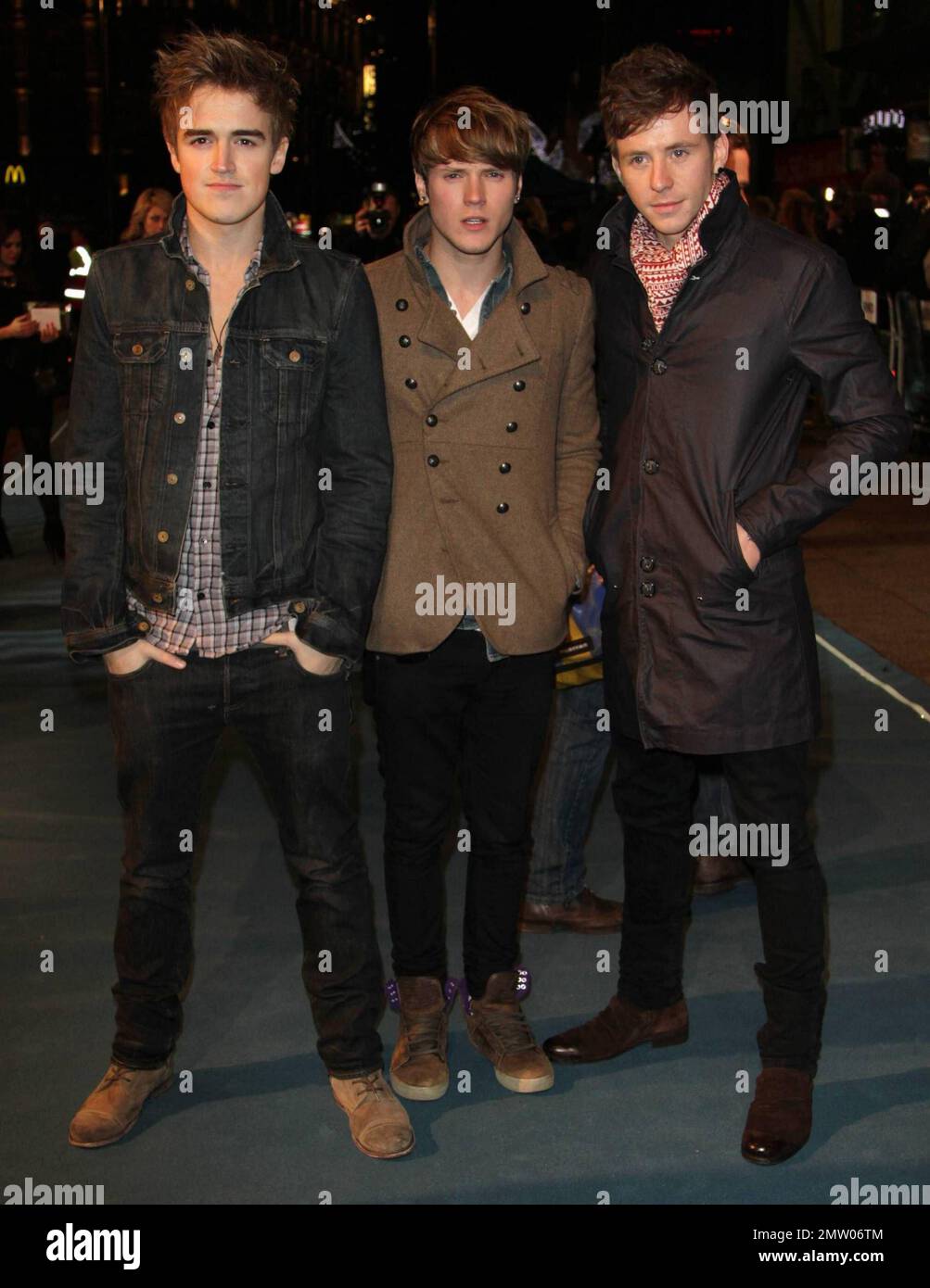 McFly arrive at the UK premiere of "TRON: Legacy" held at Empire ...