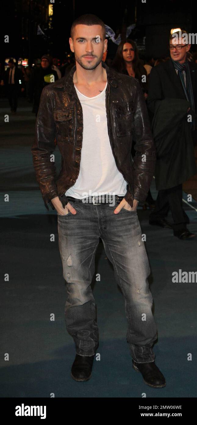 Shayne Ward arrives at the UK premiere of "TRON: Legacy" held at Empire ...