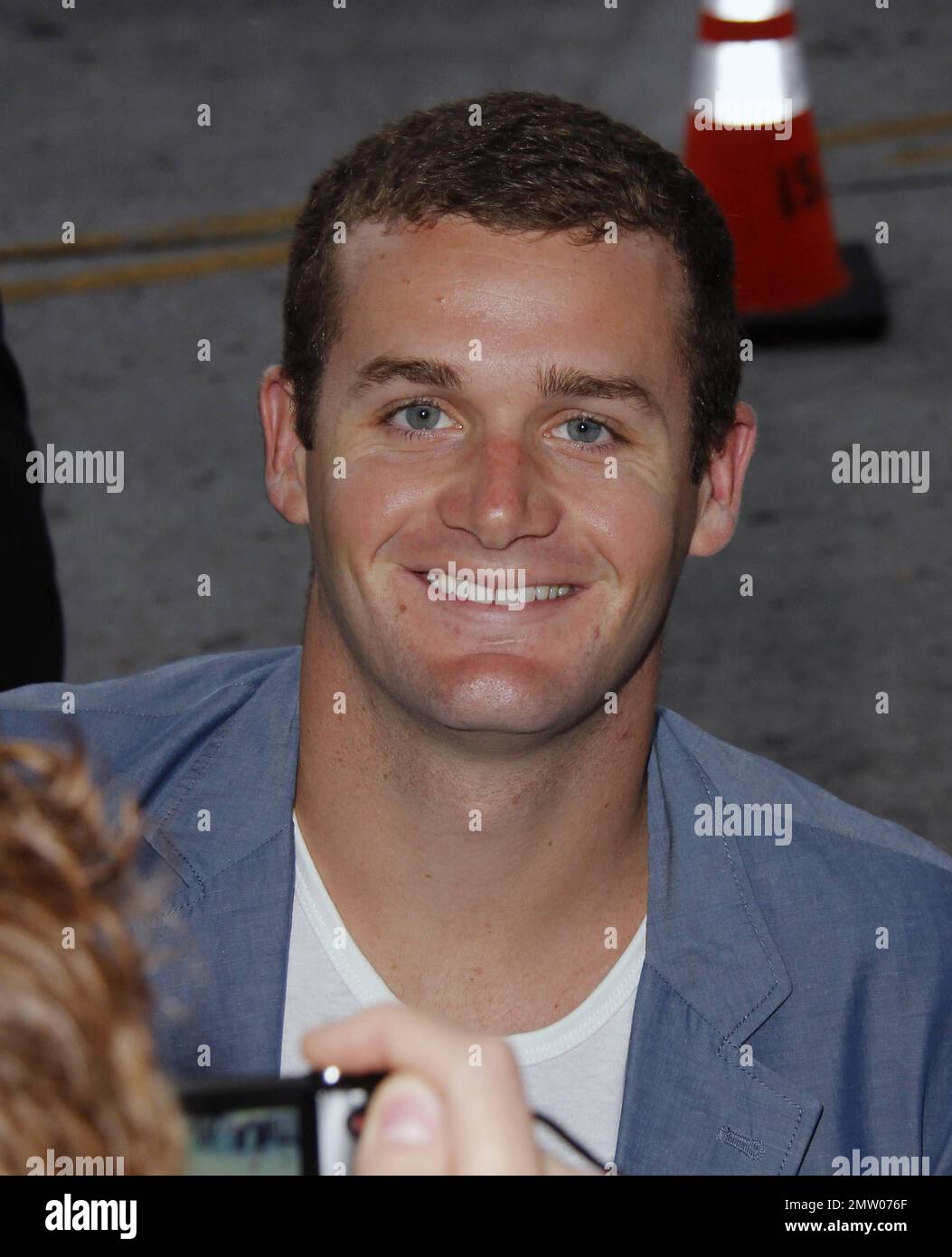 Tyler Clary at the premiere of "The Trouble with the Curve" at Mann's ...