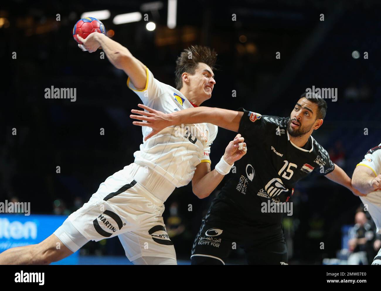 during the IHF Men's World Championship 2023, Placement matches 5-6 ...