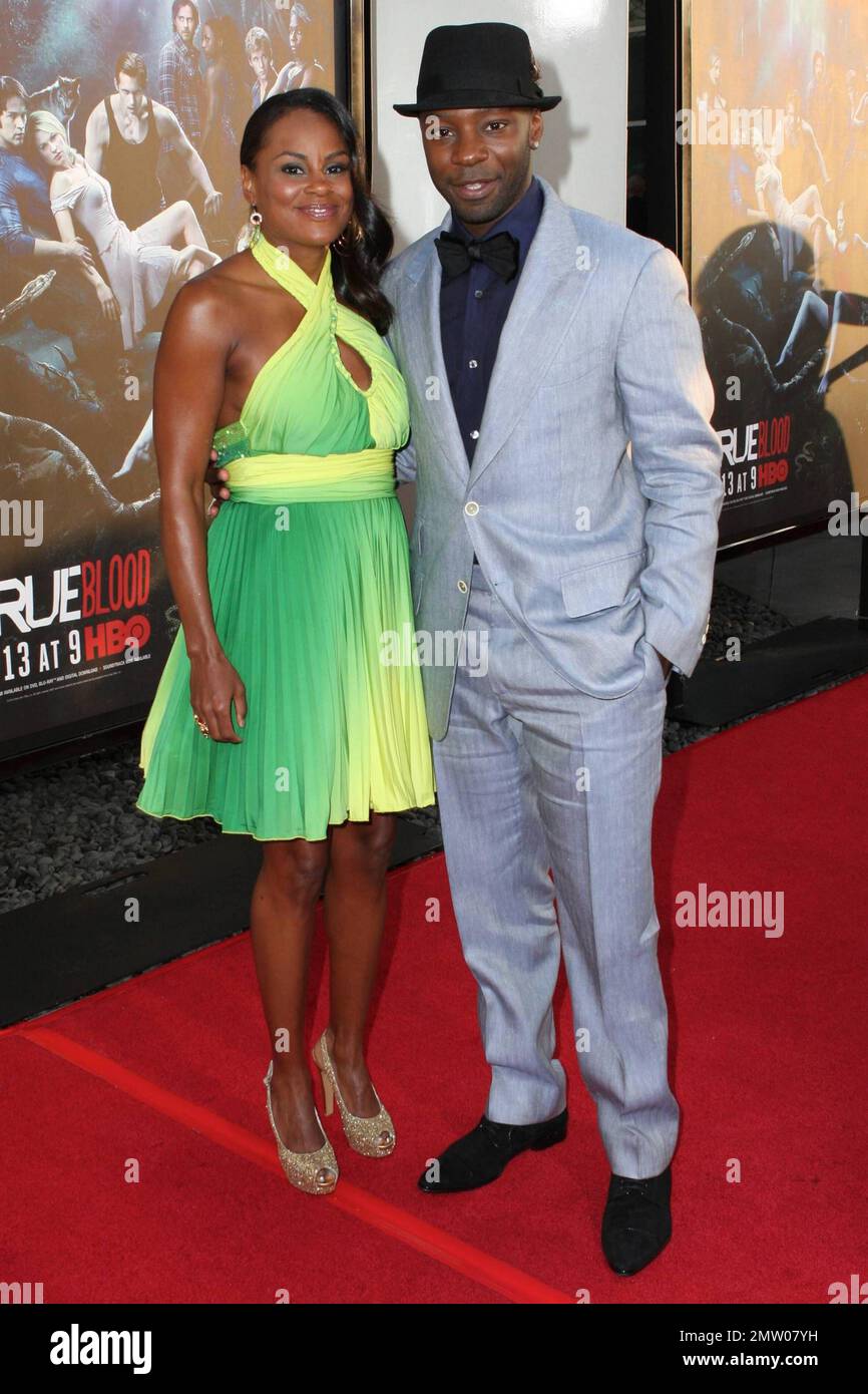 Nelsan Ellis at the Los Angeles Premiere of Season 3 of "True Blood ...
