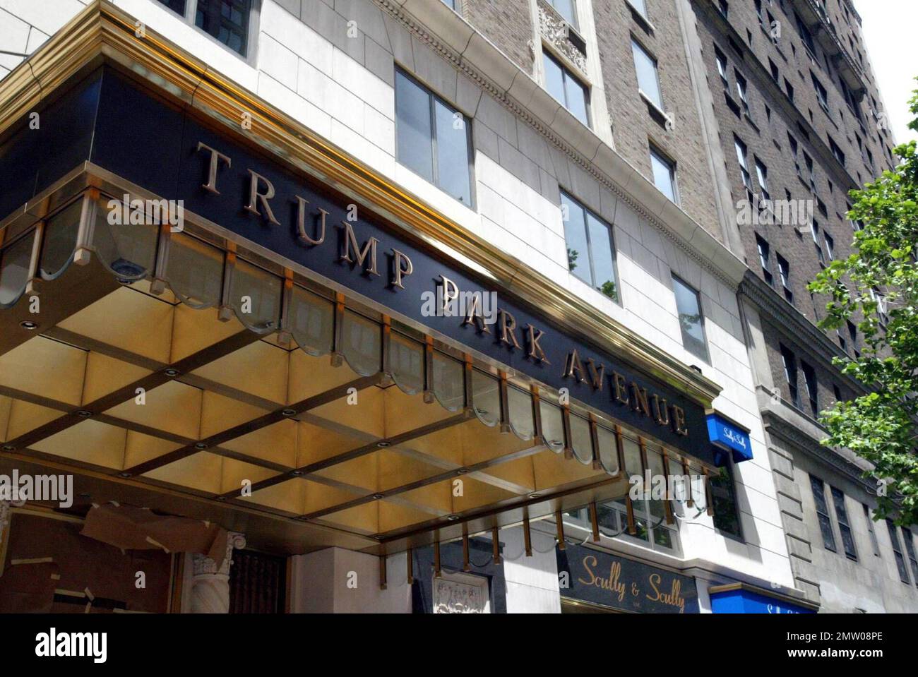 This is Trump Park Avenue, formerly the Delmonico Hotel, where it's ...