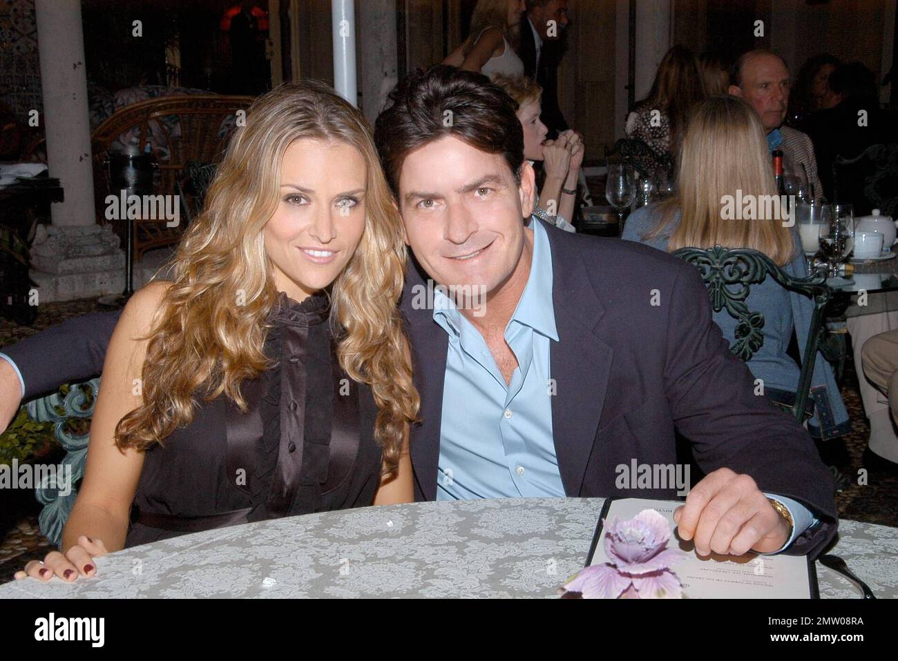 Exclusive!! Actor Charlie Sheen and girlfriend Brooke Mueller and ...