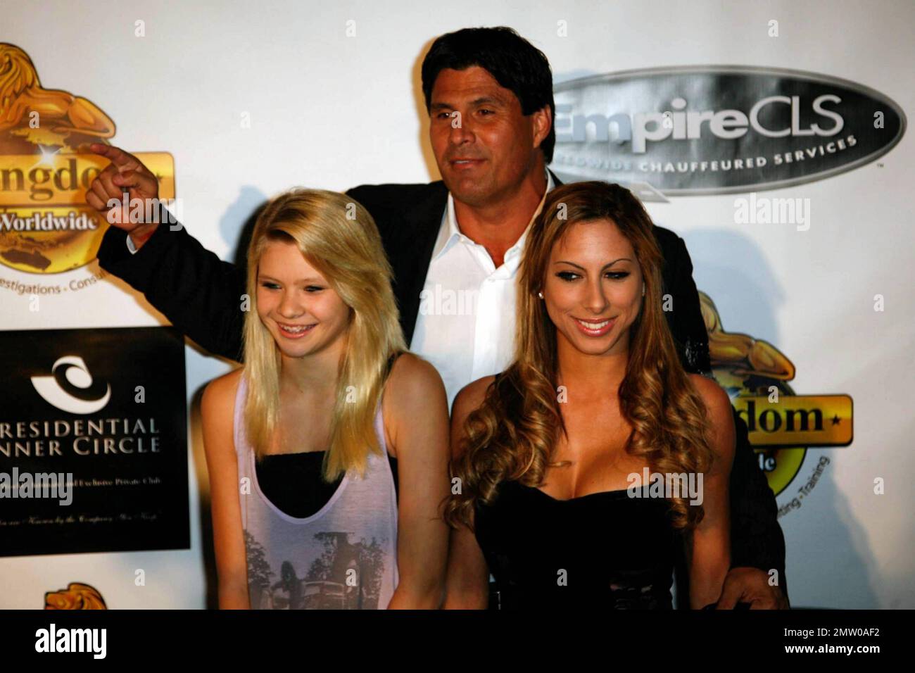 Jose Conseco at the Super Special Rooftop Party & American Music Awards ...