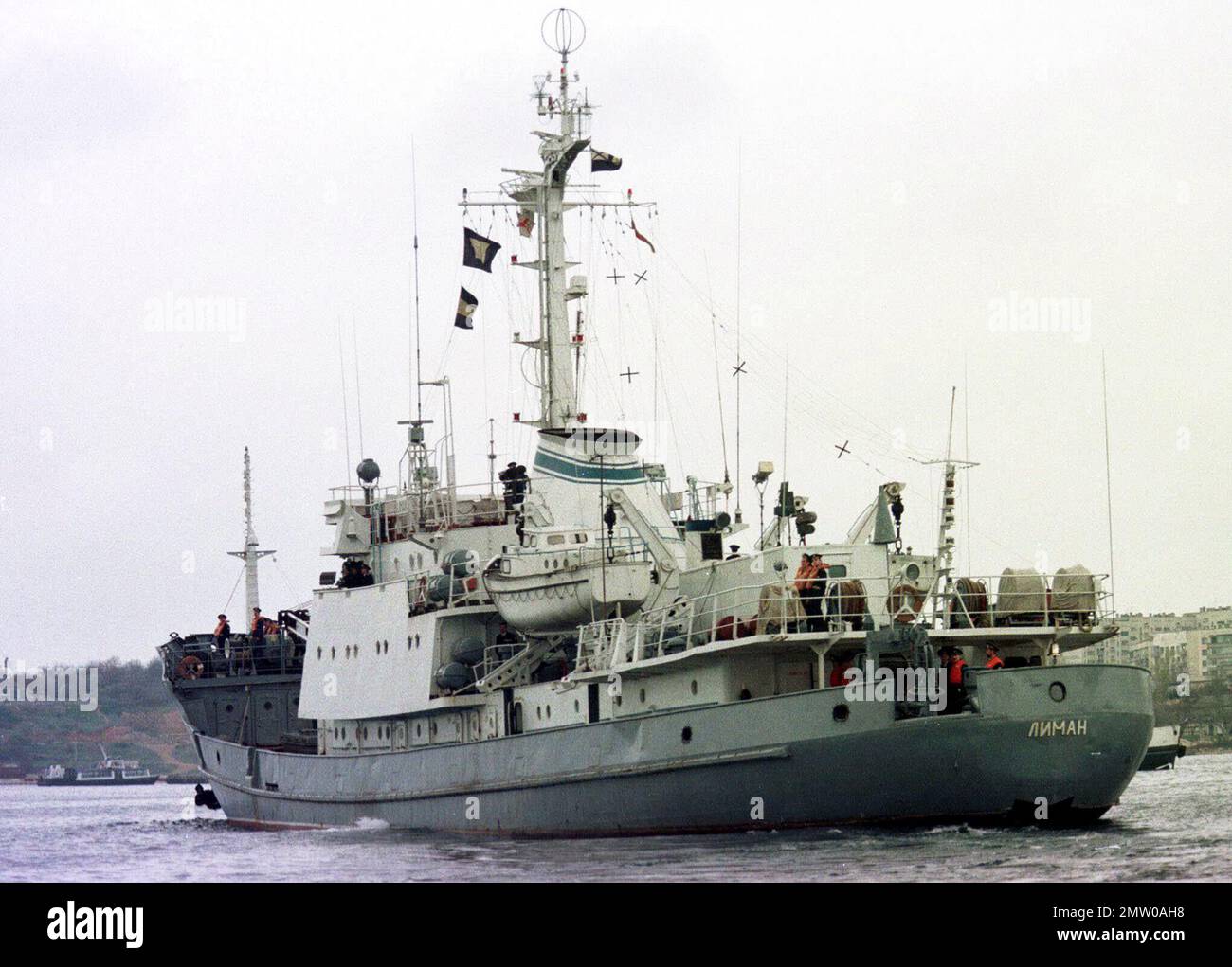 FILE- In this file photo taken on Friday, April 2, 1999, Russian Navy ...