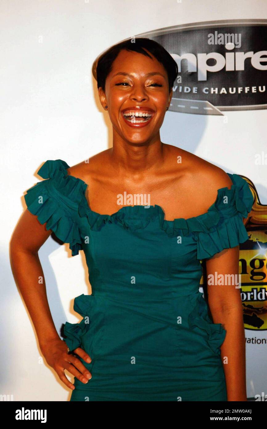 Tracey Heggins at the Super Special Rooftop Party & American Music ...