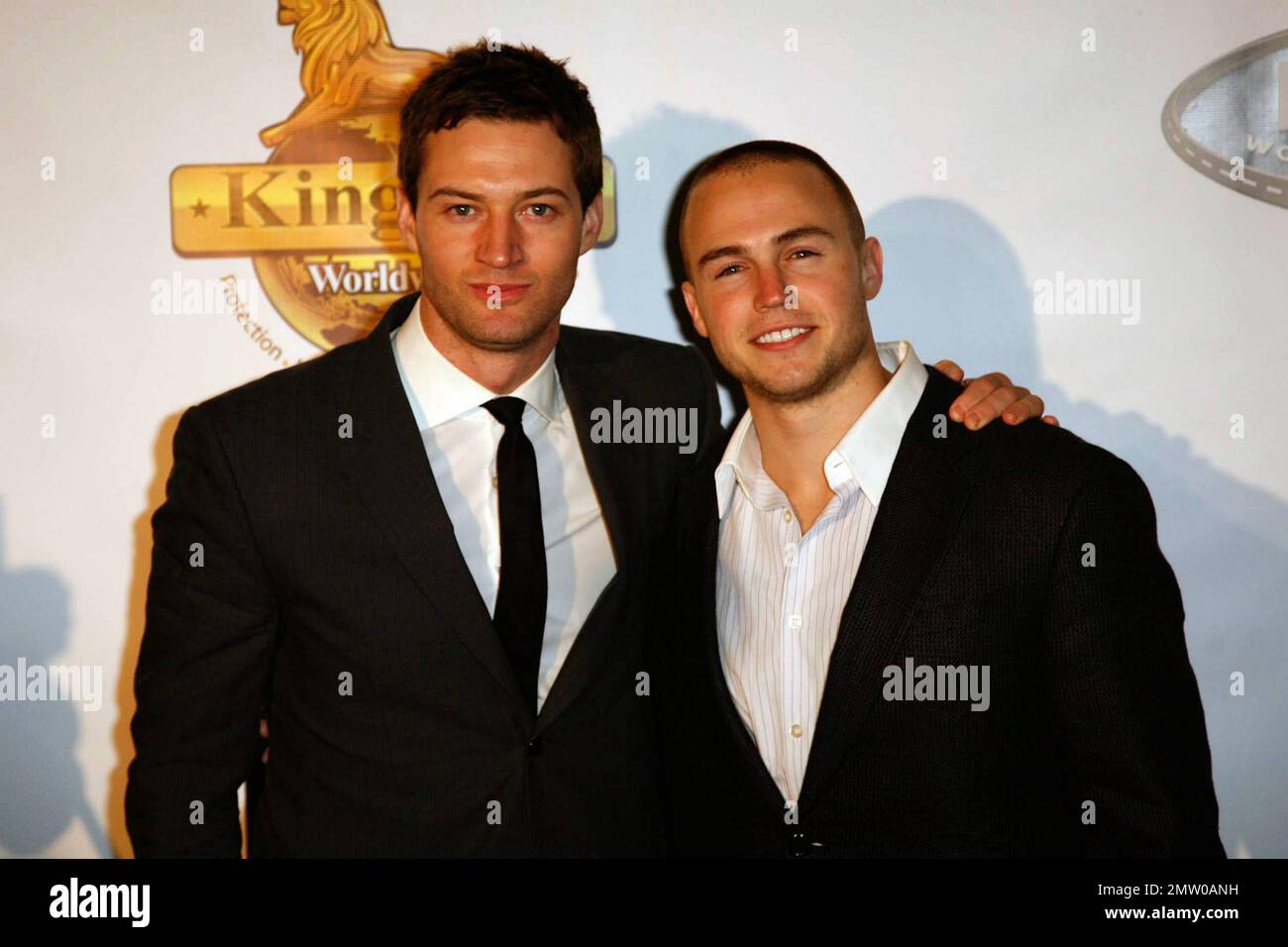 Cru Ennis and Lee Roy Kunz at the Super Special Rooftop Party & American Music Awards Pre-Party ...